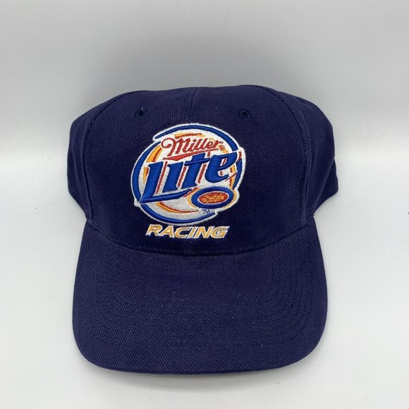 Miller | Accessories | Miller Lite Nascar Racing Hat Strapback Cap ...